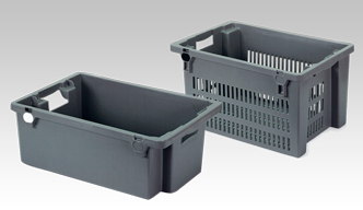 Industrial stack and nest containers - Stack and nest containers ...