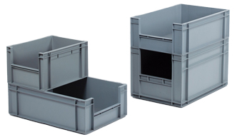 Stackable Containers That Open In Front 2.6qt Open Front Stackable