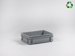 Euronorm bak 400x300 mm – 10 Liter – Grijs – Gerecycled – E-line ...