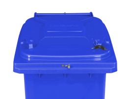 Afvalcontainer 240L | Blauw | Automatic Slot - Engels