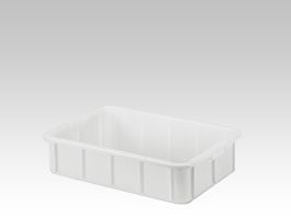 Stapelbare Bak Hygiëne HACCP 28L | HDPE | 660x450x130mm | Wit